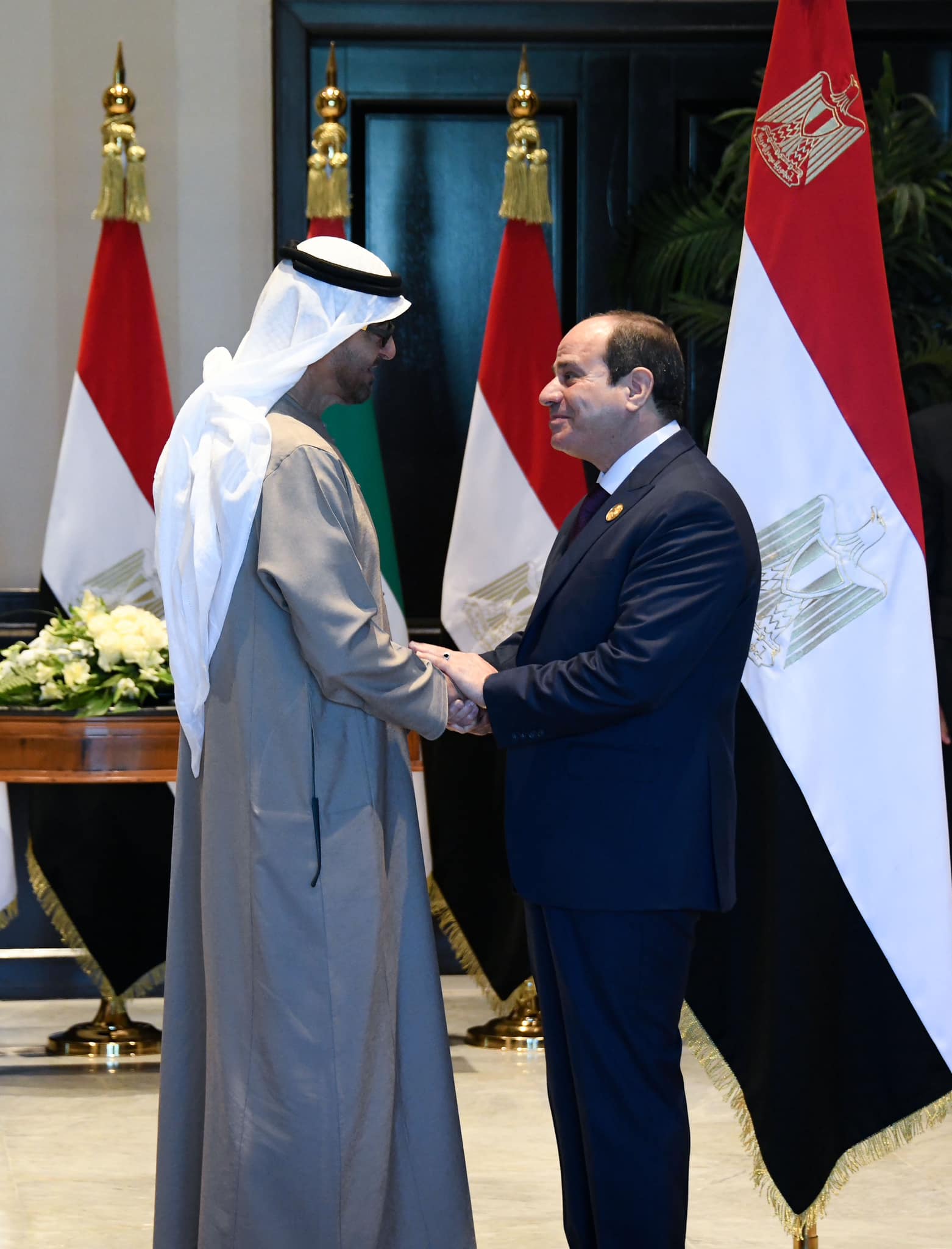 Signing ceremony between Egypt and United Arab Emirates – Middle East ...