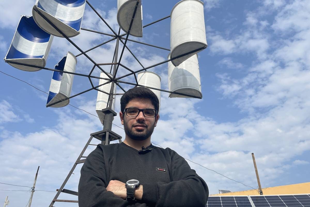 Young Lebanese generates electricity from wind energy – Middle East Monitor