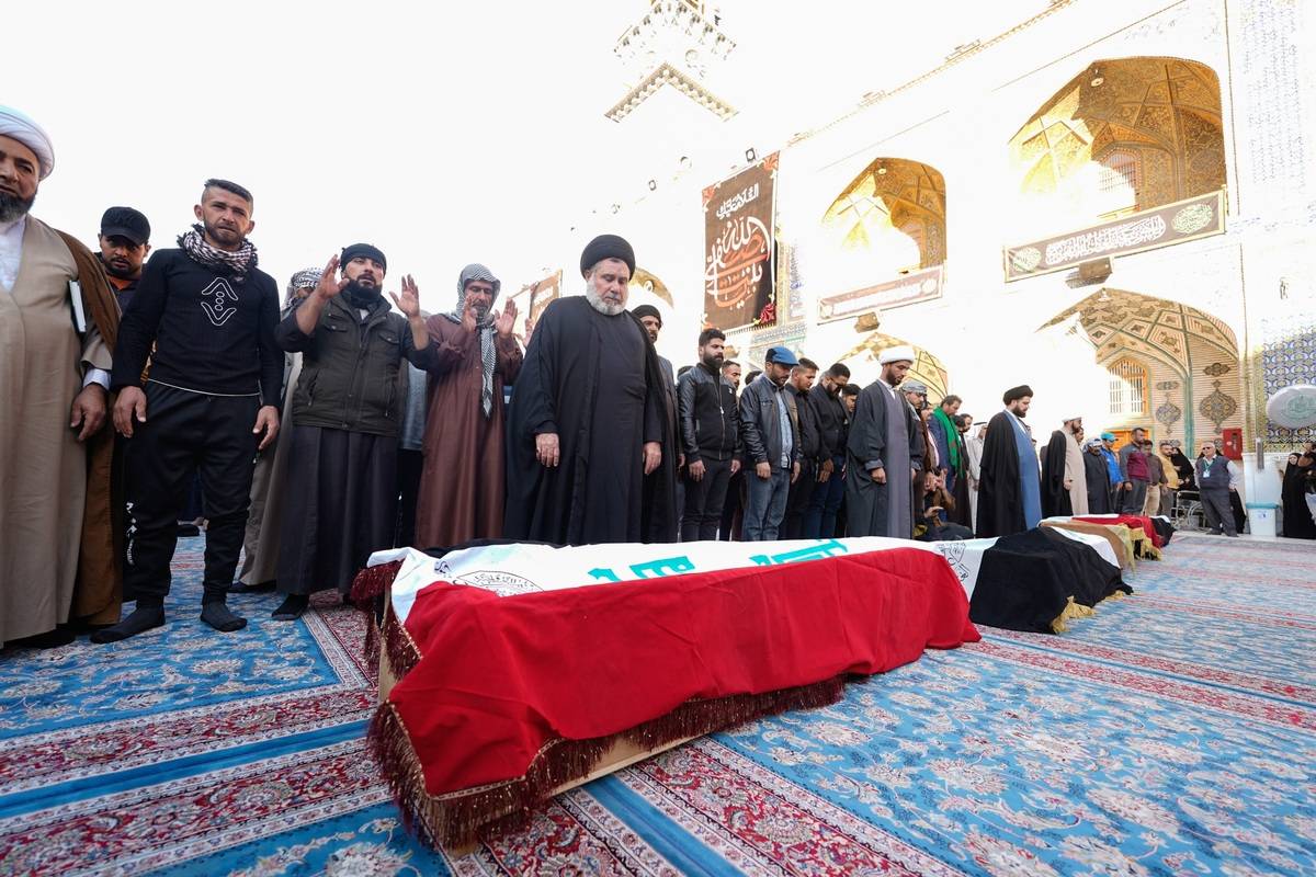 Funeral ceremony of 8 people killed in Daesh attack in Iraq – Middle ...