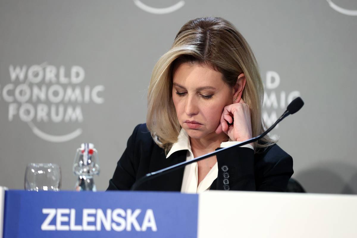 Ukraine’s First Lady Olena Zelenska at WEF – Middle East Monitor