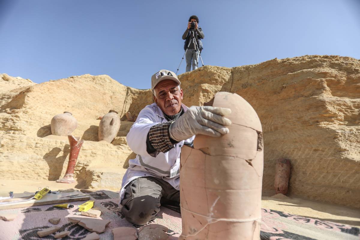 New artifacts discovered from the era of pharaohs in the historical ...