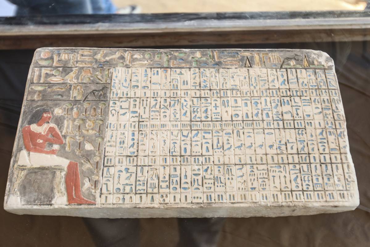 New artifacts discovered from the era of pharaohs in the historical ...