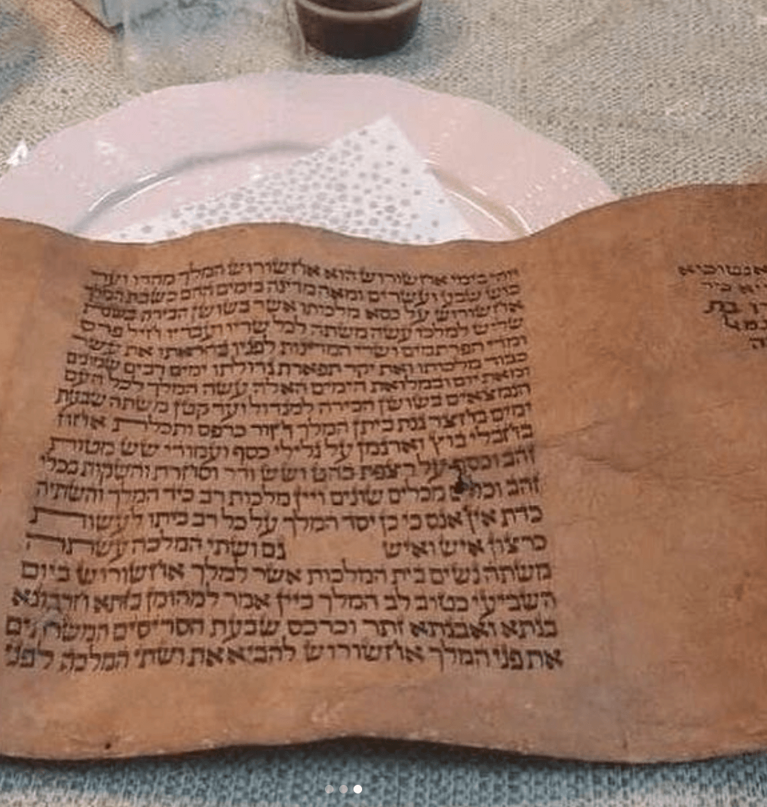 Israel rescuers return ancient scroll found in Turkiye – Middle East ...