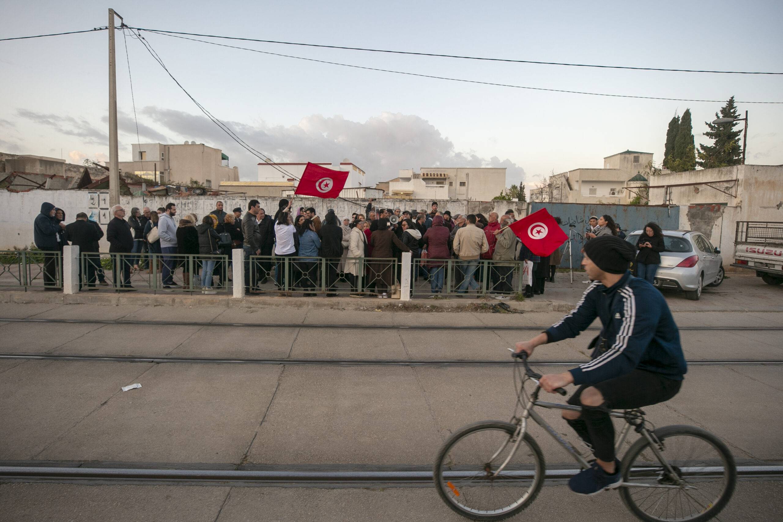 Tunisia protests in support of arrested activist Shaima Issa – Middle ...