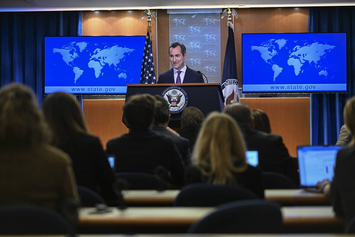US State Department Press Briefing with new Spokesperson Matt Miller ...