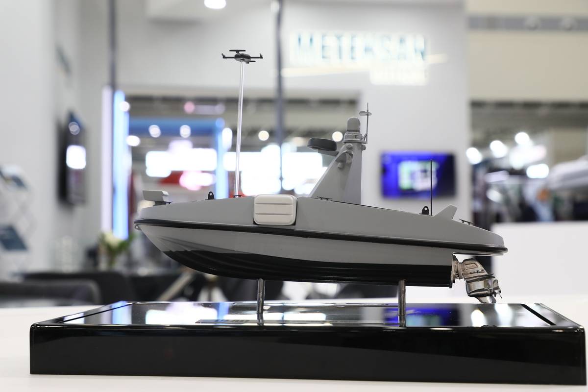 Turkiye’s first indigenous Armed Unmanned Surface Vehicle ULAQ – Middle ...
