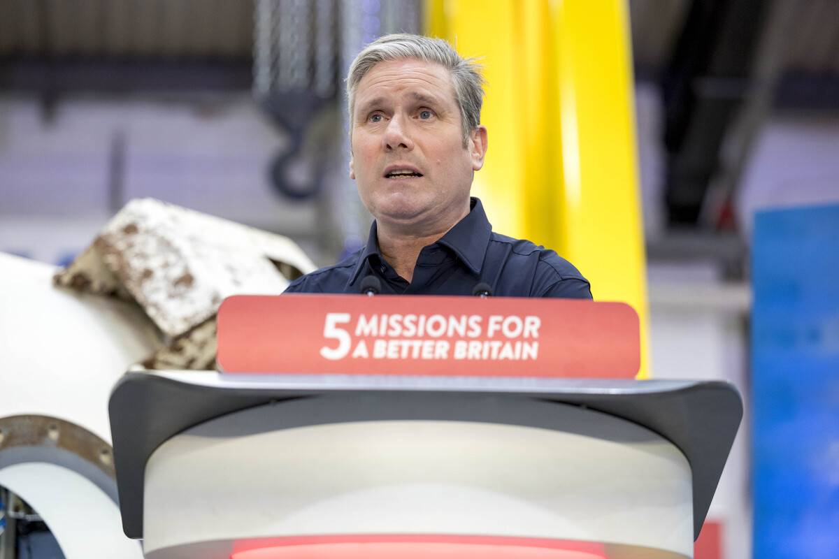 Labour Party Leader Keir Starmer delivers keynote speech in Edinburgh ...