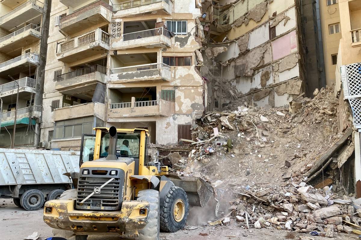 Egypt: 13-story building collapsed in Alexandria – Middle East Monitor