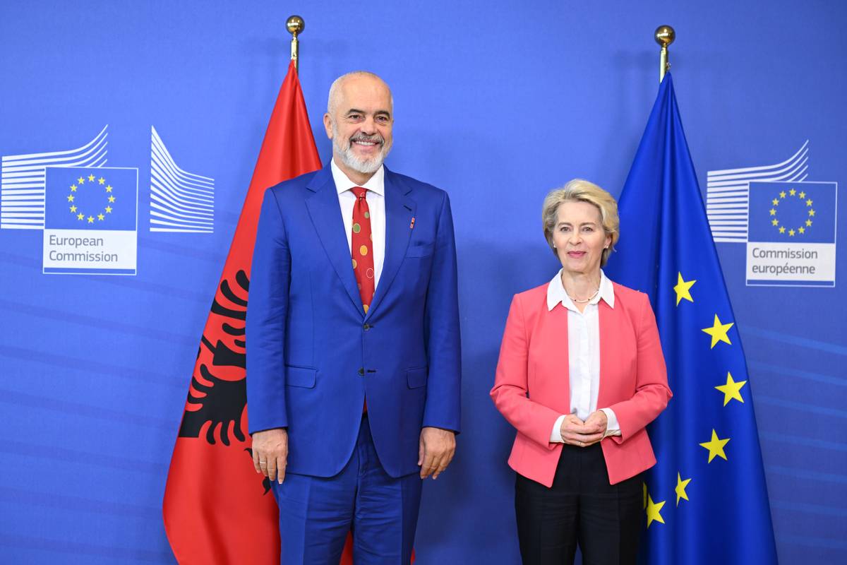 Ursula von der Leyen – Edi Rama meeting in Brussels – Middle East Monitor
