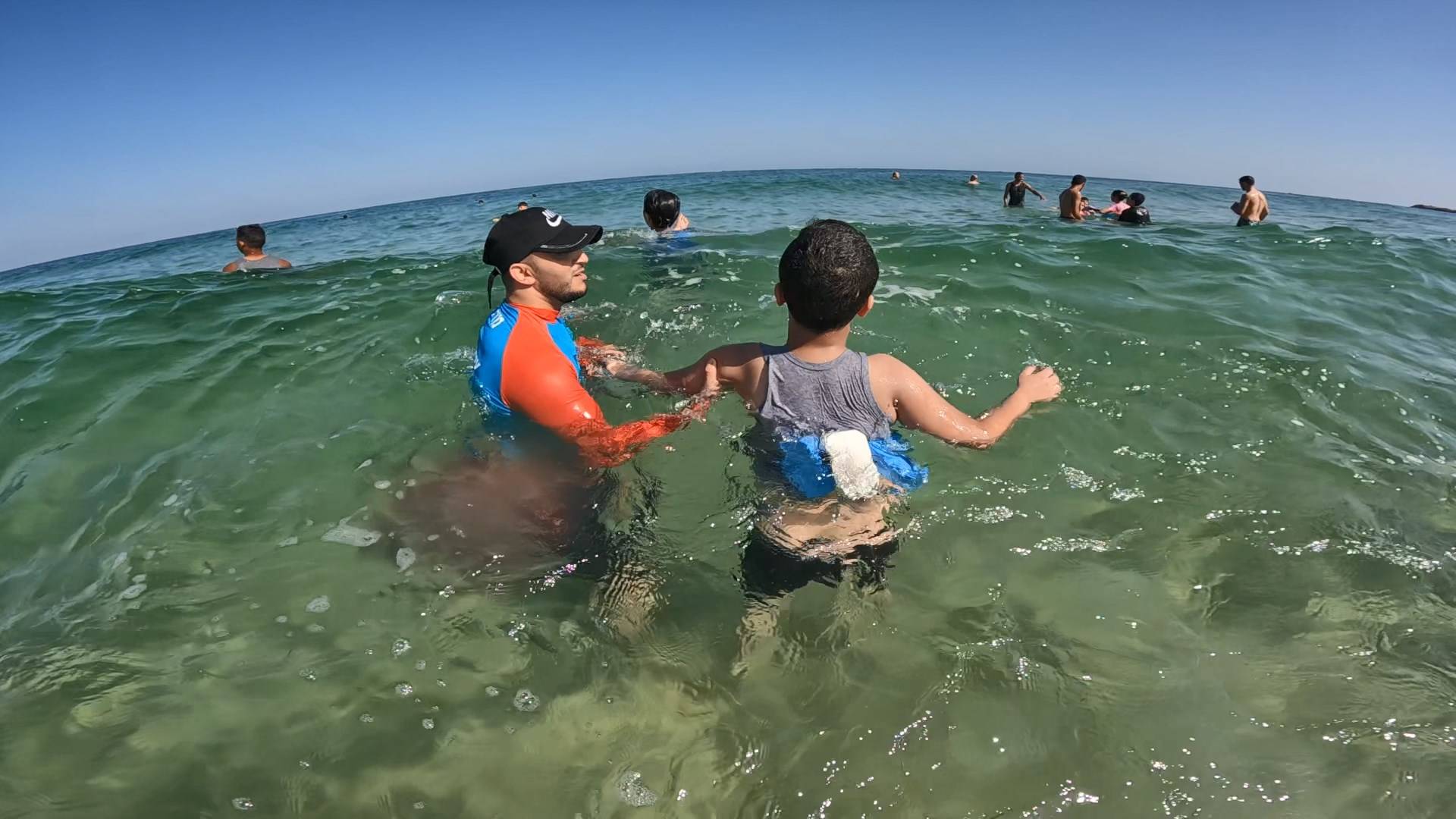 Teaching Gaza’s autistic children confidence through water sports at ...