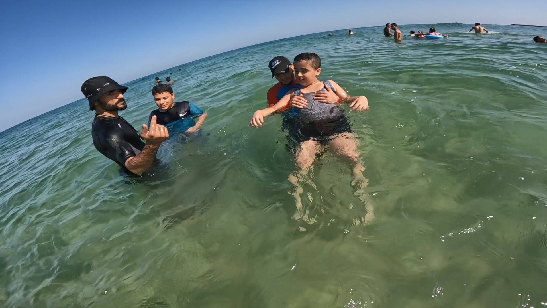 Teaching Gaza’s autistic children confidence through water sports at ...