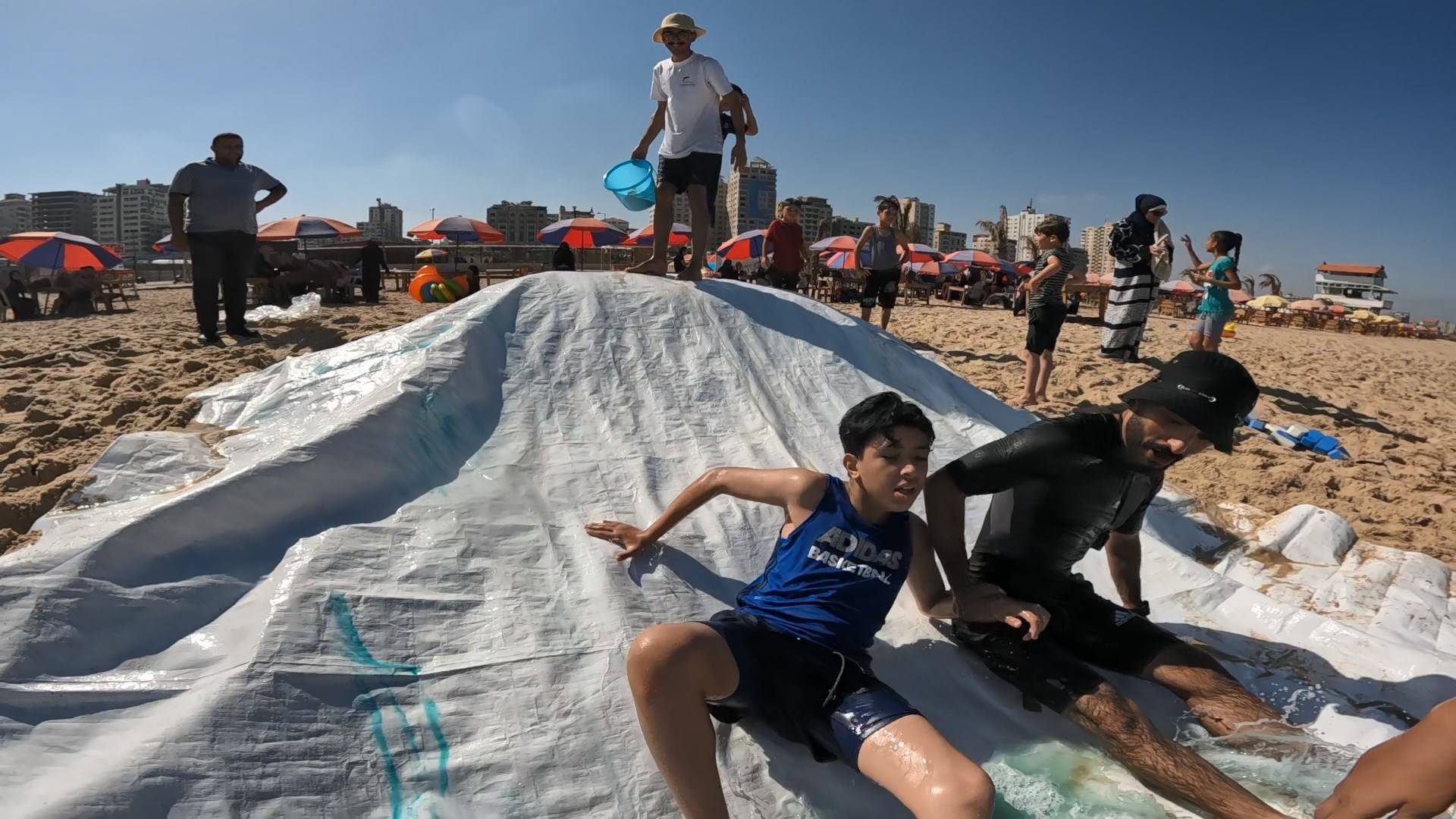Teaching Gaza’s autistic children confidence through water sports at ...