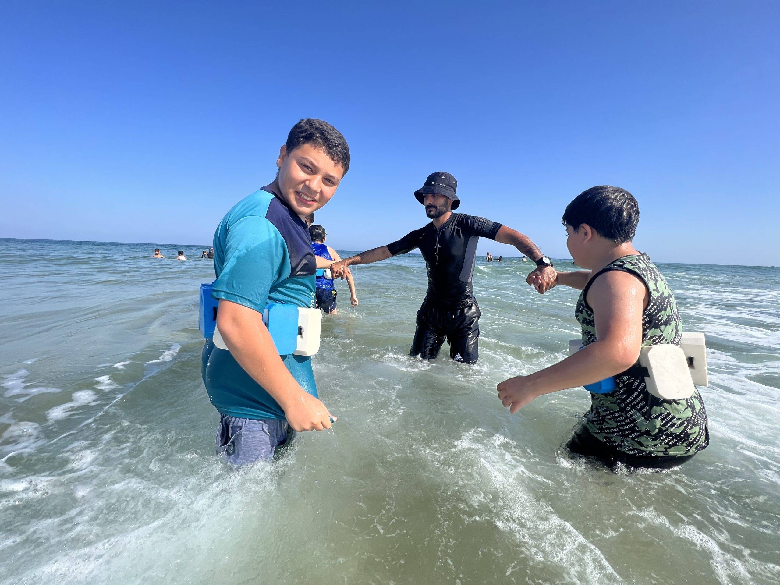 Teaching Gaza’s autistic children confidence through water sports at ...