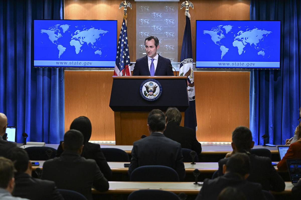 US State Department Press Briefing with Spokesperson Matt Miller ...