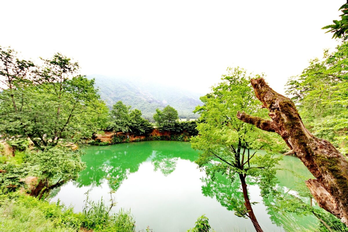 Iranians seek refuge from heat in Gol-e-Ramian Spring in Golestan ...