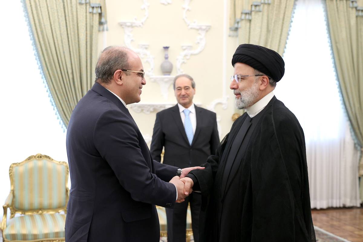 Ebrahim Raisi – Faisal Mekdad meeting in Tehran – Middle East Monitor