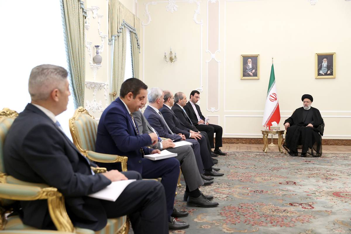 Ebrahim Raisi – Faisal Mekdad meeting in Tehran – Middle East Monitor