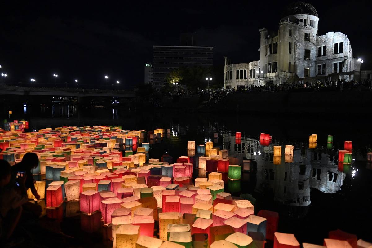 78th anniversary of the first atomic bomb in Hiroshima – Middle East ...