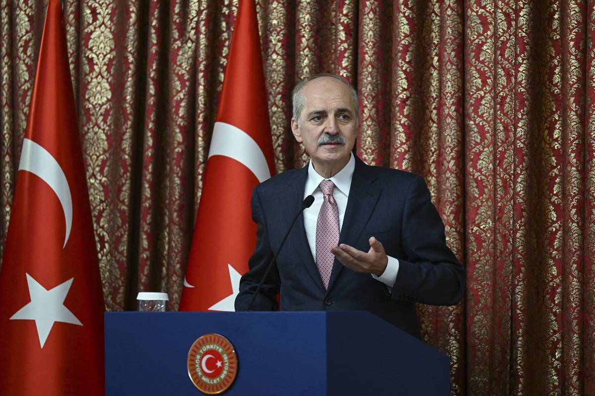 Turkish Parliament Speaker Numan Kurtulmus – Middle East Monitor