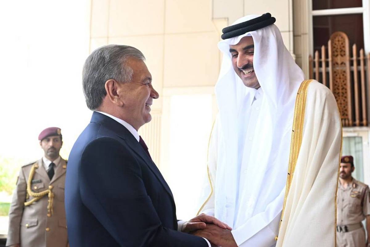 Uzbek President Shavkat Mirziyoyev in Doha – Middle East Monitor
