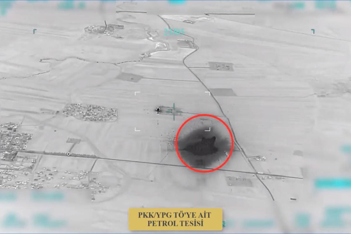 Turkish Ministry of National Defense share images of the operation in ...