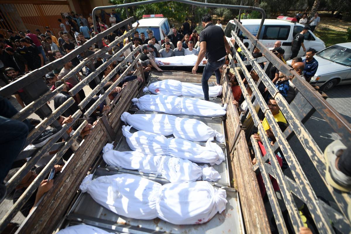 Gaza death toll surges as Israeli airstrikes continue to rain down ...