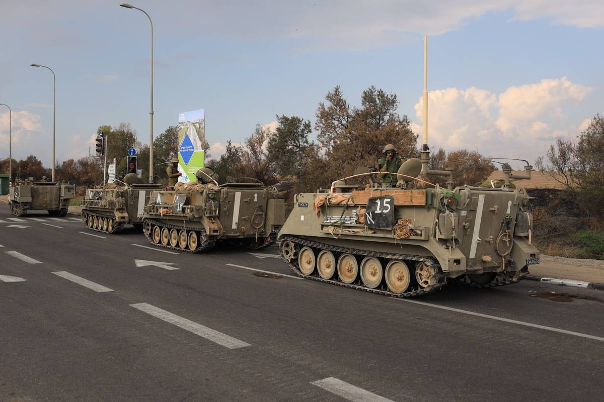 Israeli military mobility on the Gaza border – Middle East Monitor