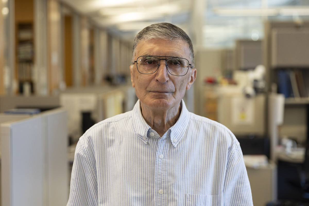 Turkish scientist and Nobel Prize Laureate in Chemistry Aziz Sancar ...