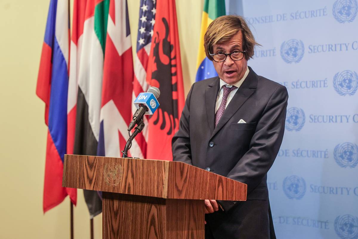 UN Security Council members speak on the humanitarian situation in Gaza ...