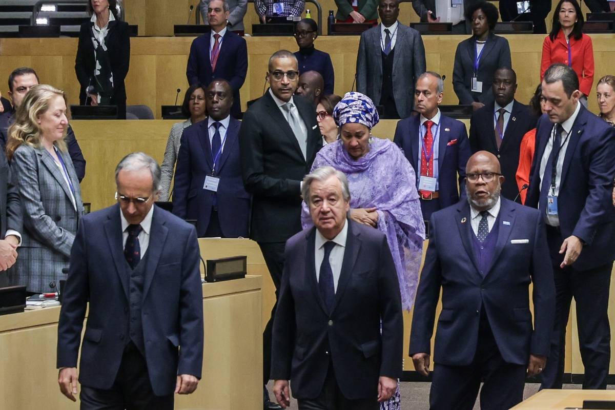 Minute of silence in remembrance of fallen UN workers in Gaza – Middle ...