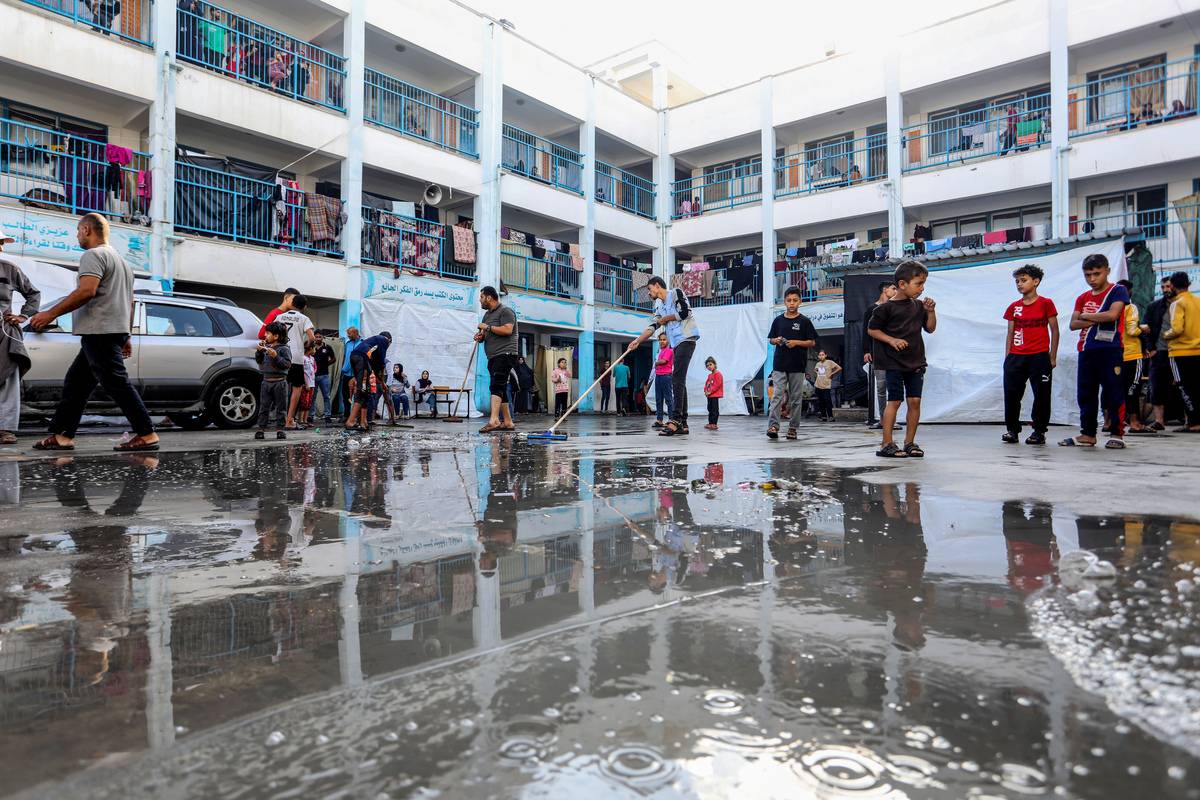Heavy rains in Gaza bring new fears for homeless Palestinians – Middle ...