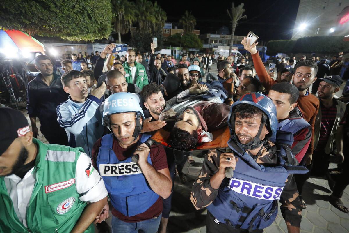Palestinian journalist Sari Mansour killed in Israeli attack in Gaza ...
