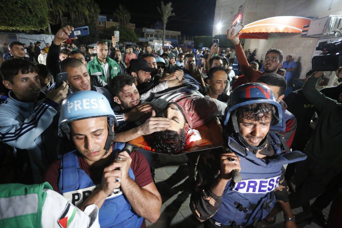 Palestinian journalist Sari Mansour killed in Israeli attack in Gaza ...
