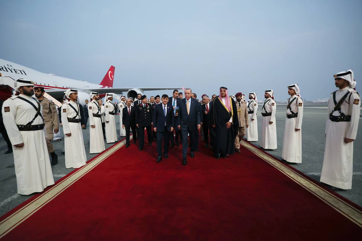 Turkish President Recep Tayyip Erdogan arrives in Qatar – Middle East ...