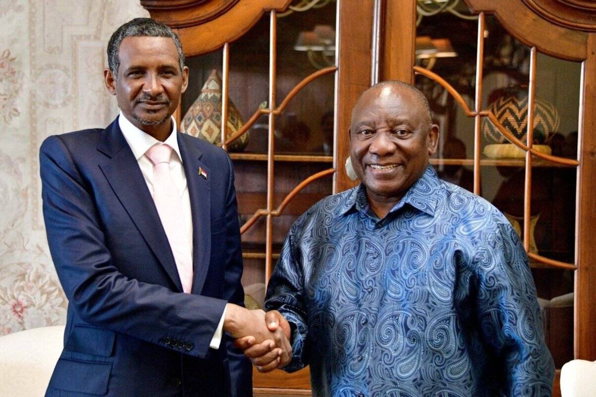 RSF commander Mohamed Hamdan Dagalo in South Africa – Middle East Monitor