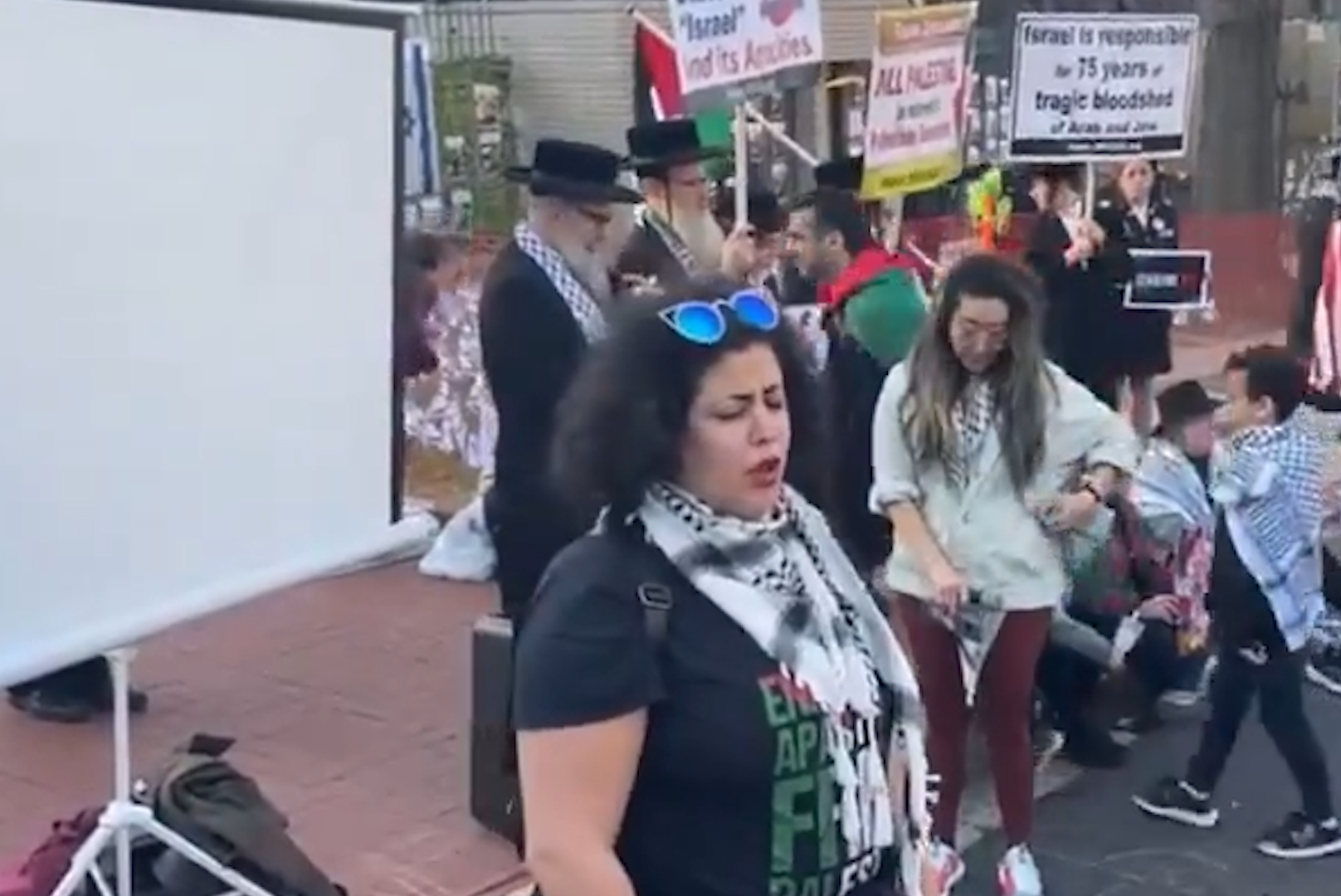 Vigil held for US airman Aaron Bushnell outside Israeli embassy in ...