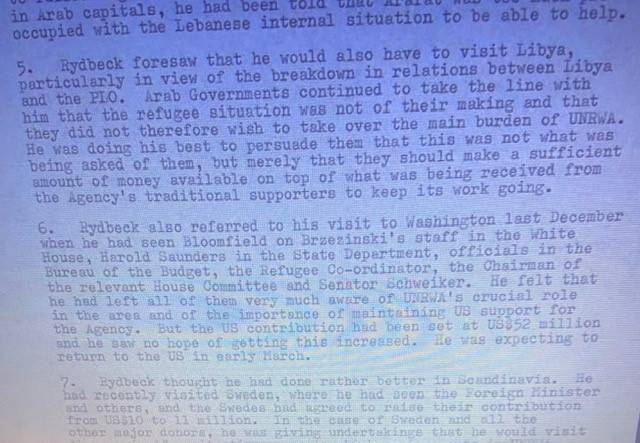 UNRWA not helped by wealthy Arab states during major funding crisis ...