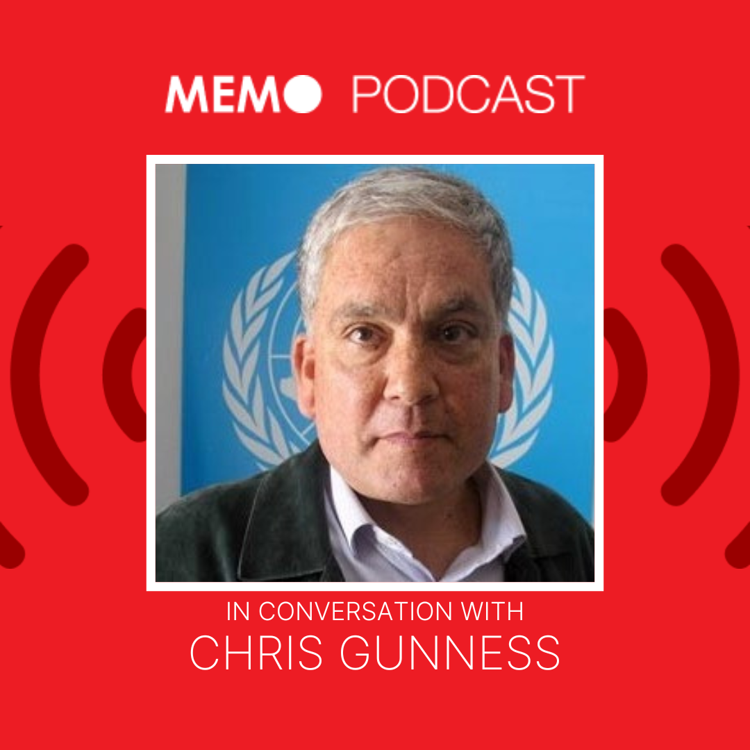 memo-promo-podcast – Chris Gunness – Middle East Monitor