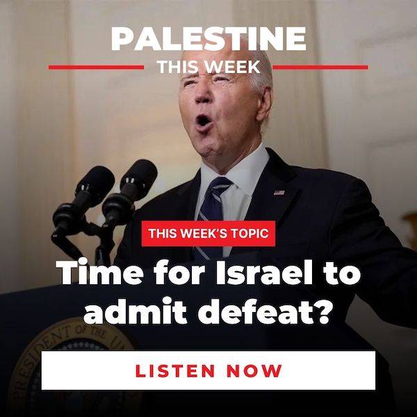 Palestine This Week Podcast Cover – memo-promo-podcast – Middle East ...