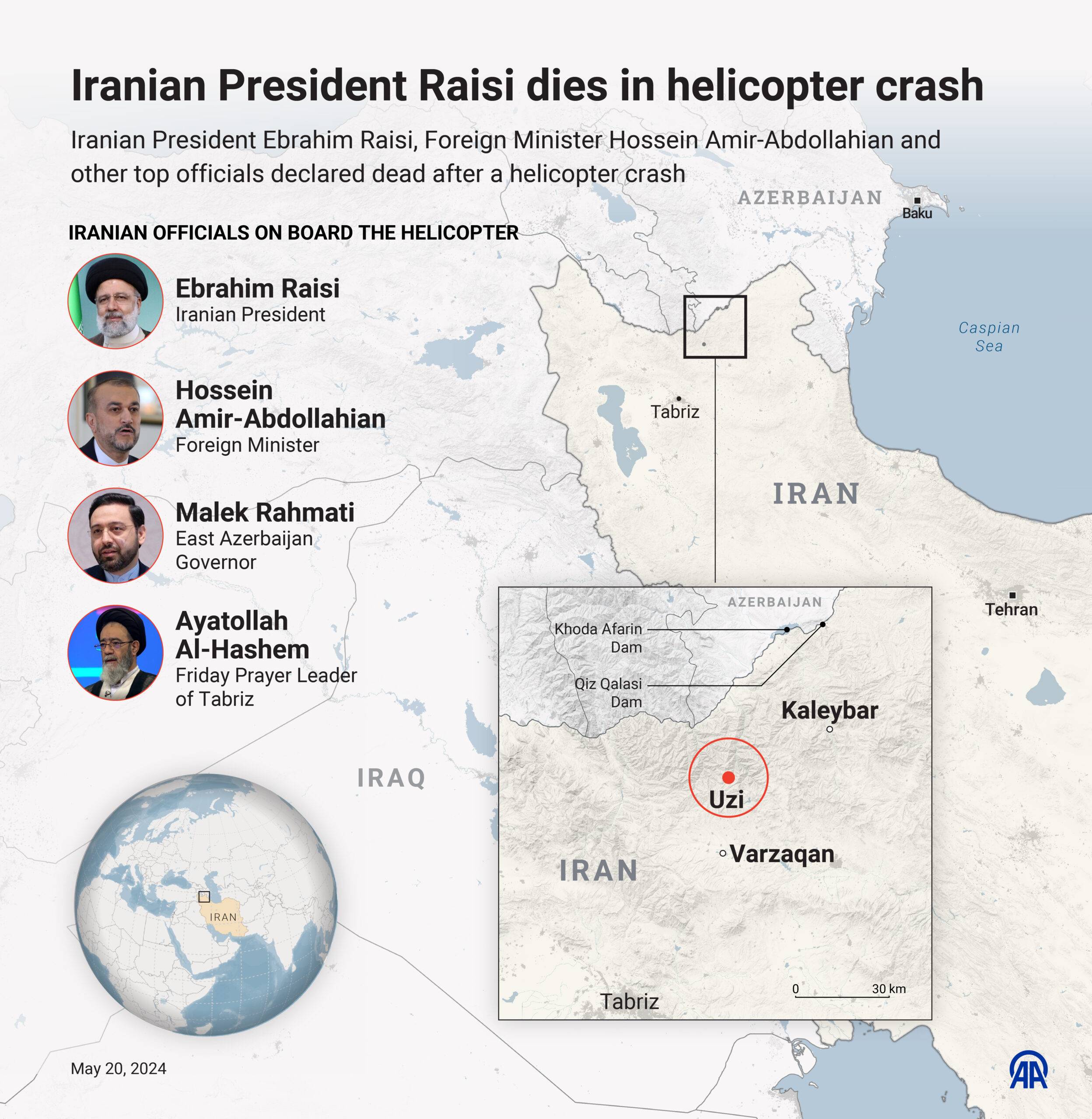 Iranian President Raisi dies in helicopter crash – Middle East Monitor