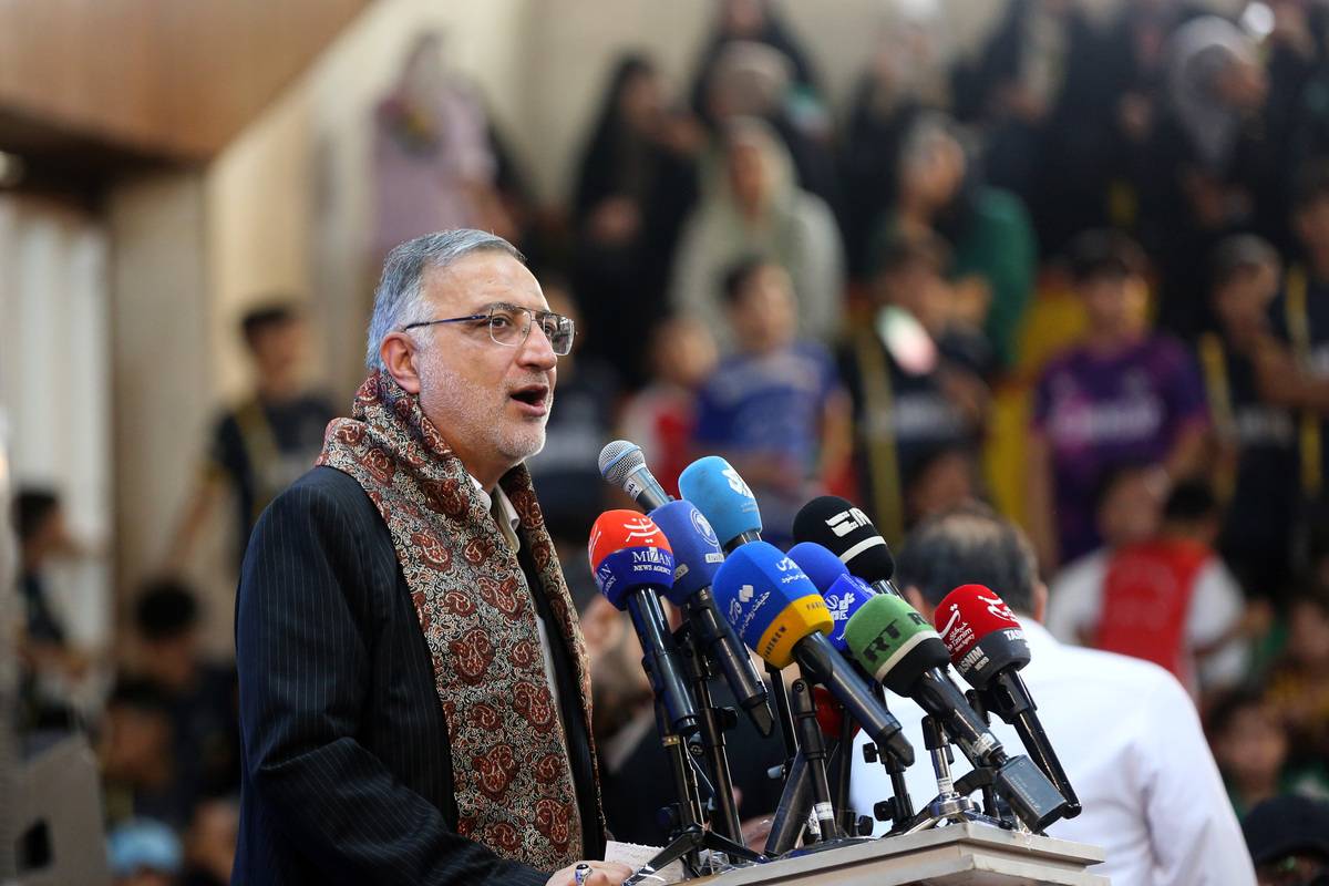 Iranian presidential candidate Zakani holds rally in Tehran – Middle ...