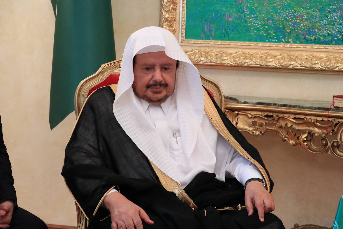 Saudi Arabia’s Shura Council Speaker Abdullah Al-Sheikh in Albania ...