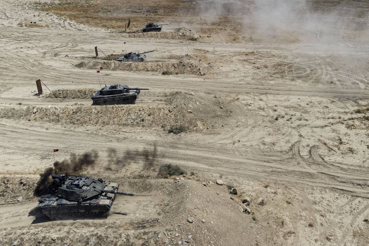 Turkish Armed Forces tank units ready for operational demands with ...