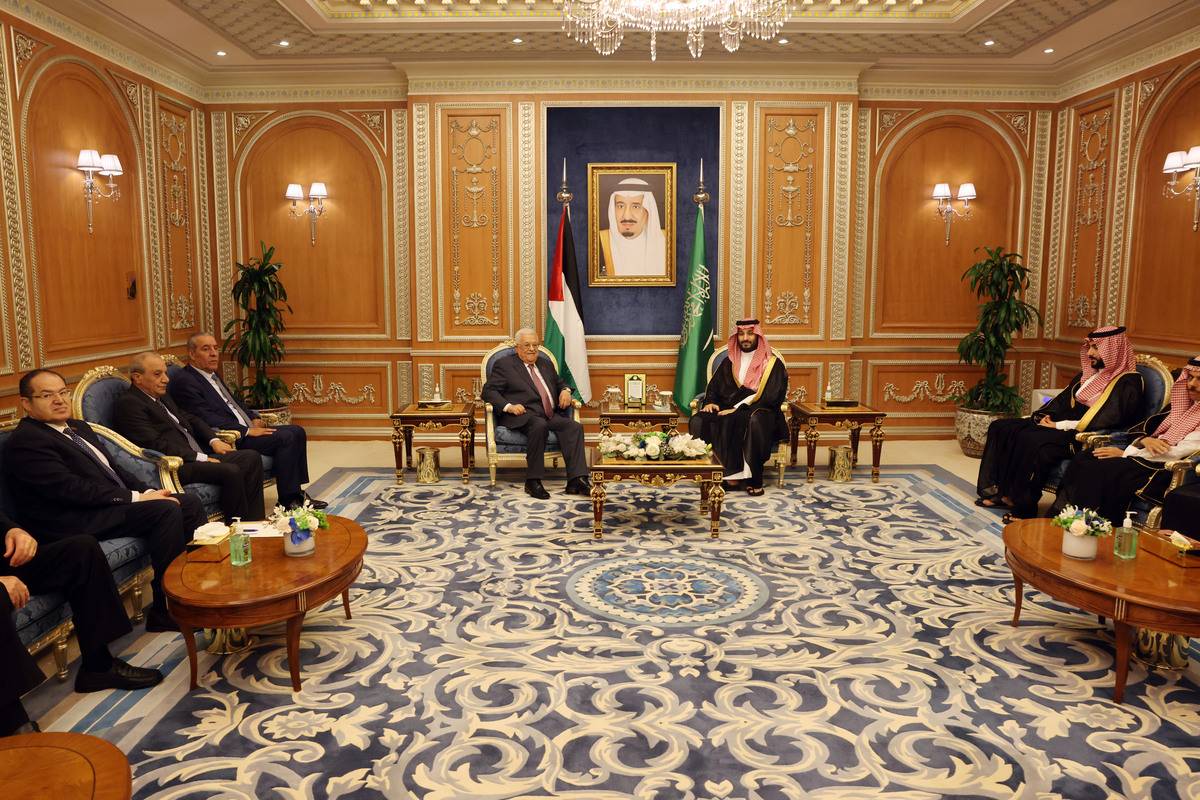 Palestinian President Mahmud Abbas visits Saudi Arabia – Middle East ...