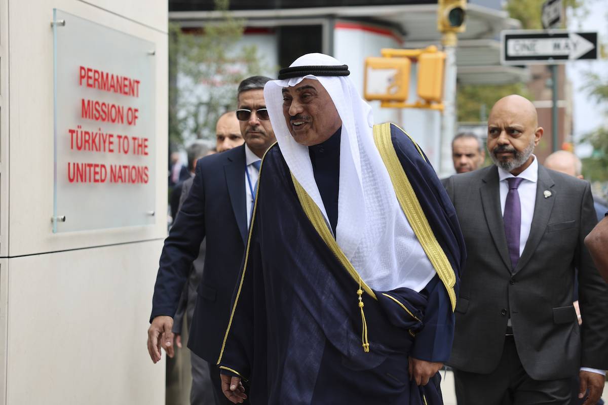 Turkish President Erdogan receives Crown Prince of Kuwait Hamad Al ...