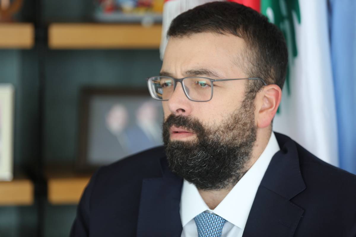 The Secretary General of the Lebanese Future Movement, Ahmad Hariri ...