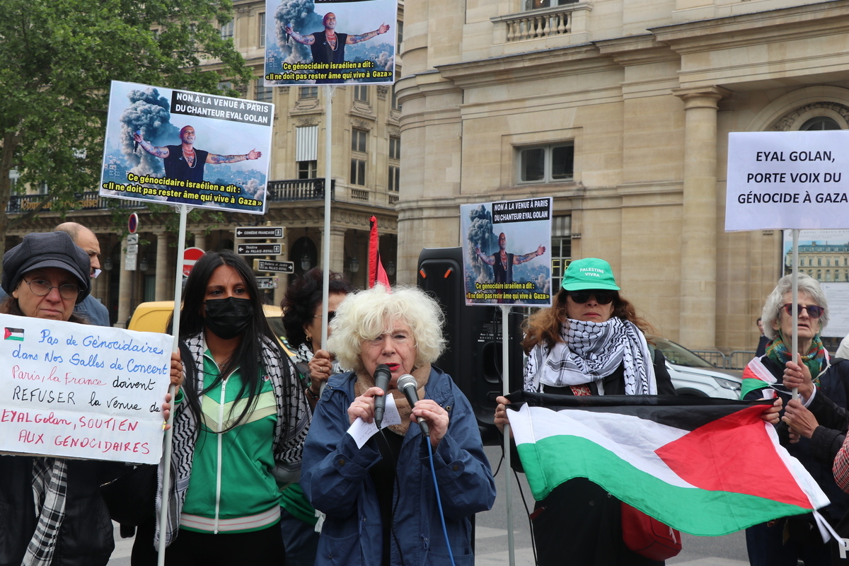 Protesters in Paris call for cancellation of Israeli singer Eyal Golan ...