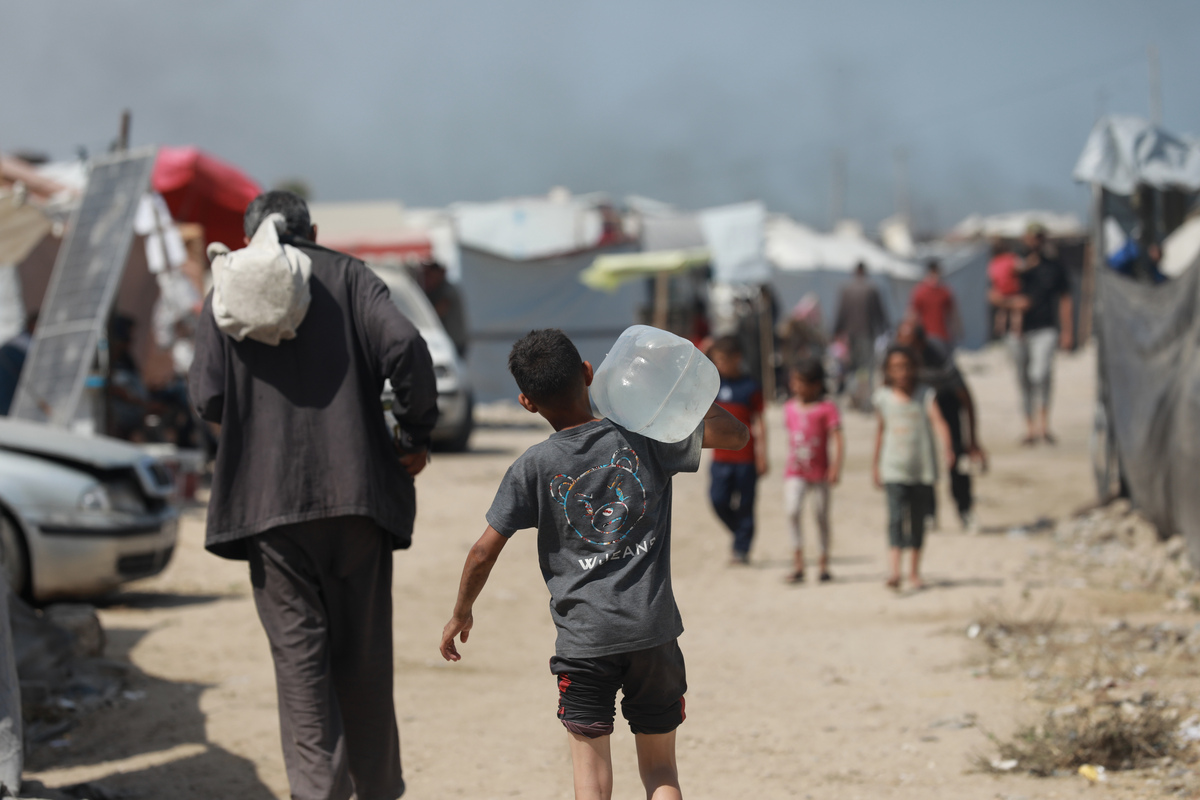 Water distributed to Palestinians in Gaza amid severe shortage – Middle ...