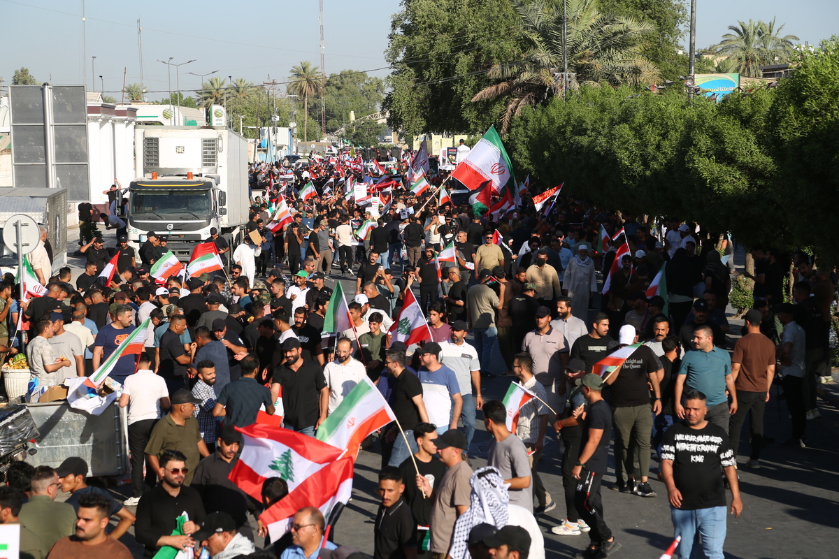 Pro-Iran Iraqi group protests in Baghdad – Middle East Monitor