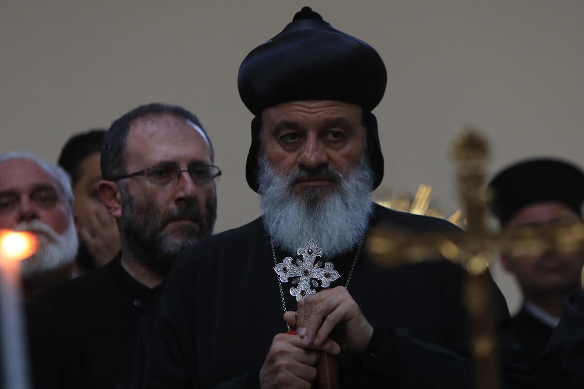 Commemoration ceremony in Hama for the victims of church attack in ...